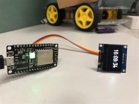 Nodemcu 驱动ssd1306显示互联网时钟 Csdn博客