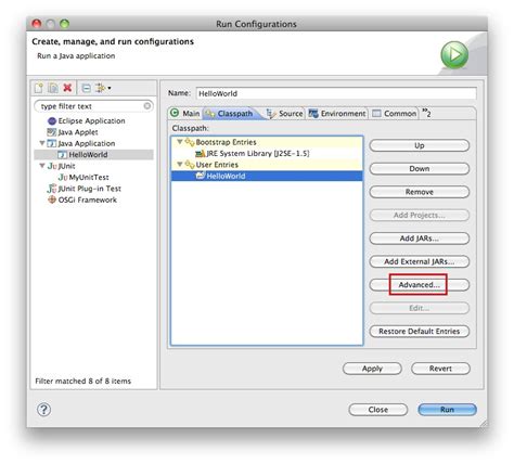 Launch Configuration Apache Ivyde™