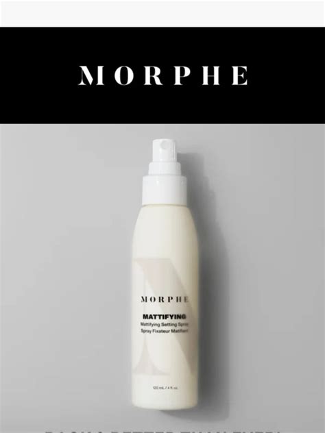 Morphe New And Improved Mattifying Setting Spray Milled