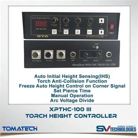 HYD To Degree C XPTHC V Plasma Voltage Torch Height Controller Model Number XPTHC