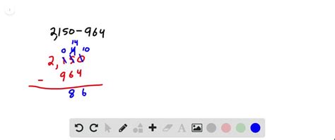 ⏩solved in the following exercises subtract and then check by… numerade