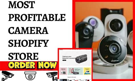 Design Home Security Camera Shopify Cctv Camera Store Fire Alarm System Website By Flourish