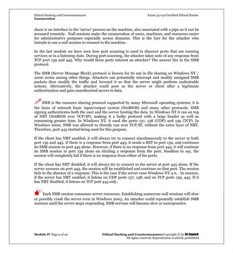 Module 4 Enumeration Pdf Computer Networking Computing