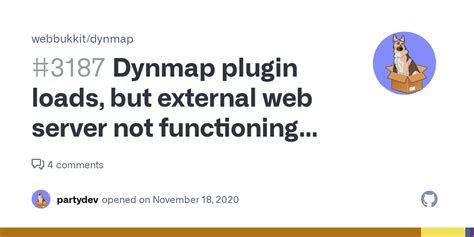 Dynmap Plugin Loads But External Web Server Not Functioning Properly Issue Webbukkit