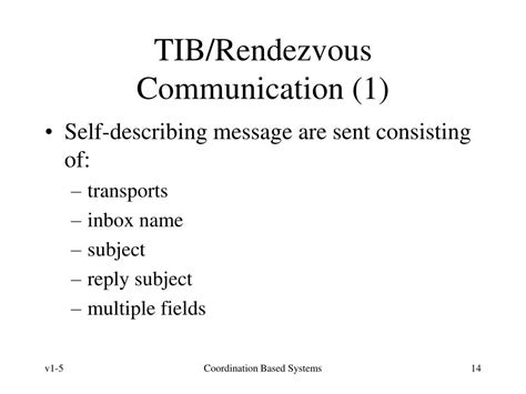ppt distributed coordination based systems powerpoint presentation