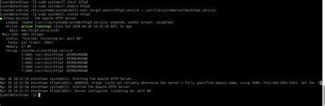 installing apache and php on centos 8 imaginelinux