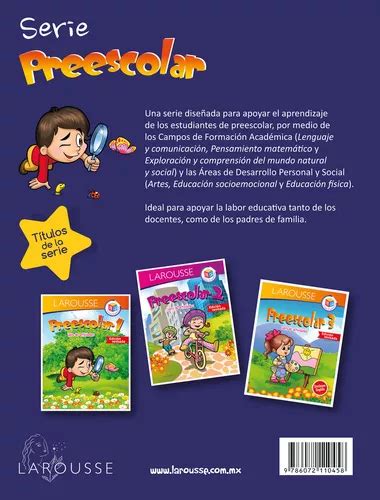 Libro De Actividades Preescolar 1 Campos Formativos De Larousse En