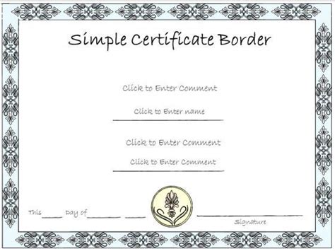 Business Framework PowerPoint Certificate Templates PowerPoint Presentation