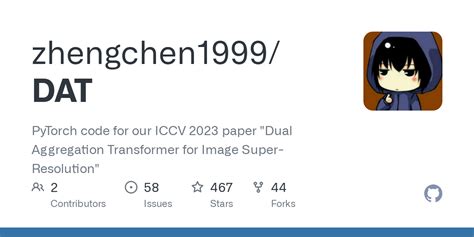 Github Zhengchen1999dat Pytorch Code For Our Iccv 2023 Paper Dual