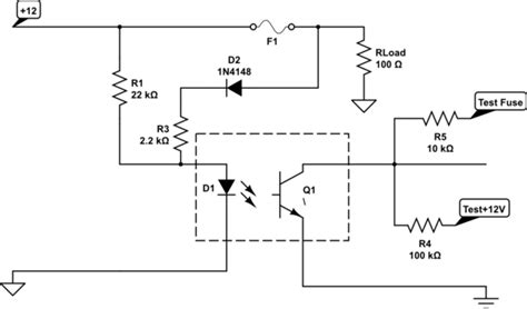 Microcontroller How To Detect If Fuse Has Blown Electrical Engineering Stack Exchange