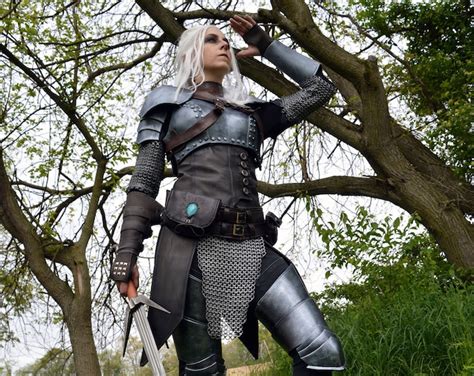 Ciri Witcher Costume Cosplay Eva Foam Armor Etsy