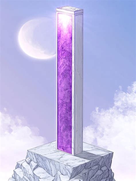 Purple Pillar 2 Art Print By Thatworksmedia Fy