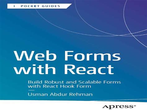 دانلود کتاب فرم های وب با react با react hook فرم های قوی و مقیاس