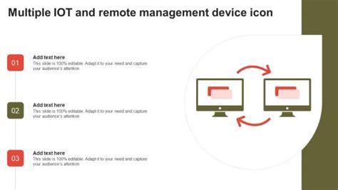 multiple iot remote powerpoint templates slides and graphics