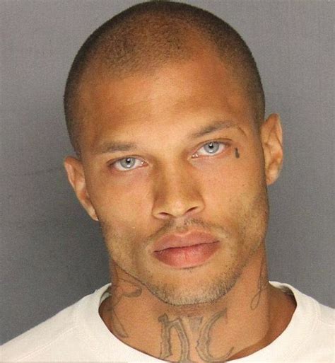 Jeremy Meeks Mug Shots Teardrop Tattoo Jeremy