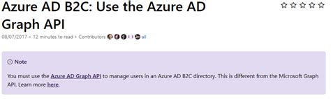 Azure Ad Graph Api Or Microsoft Graph Api To Access User Attributes In
