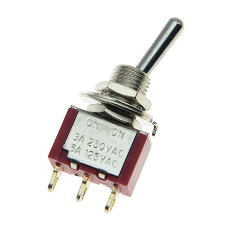 Buy 250v On Off Circuit Control Toggle Switch Makerbazar