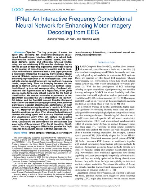 Pdf Ifnet An Interactive Frequency Convolutional Neural Network For