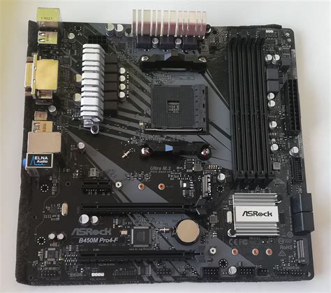Материнская плата ASRock B450M PRO4-F (AM4, mATX) — купить в интернет ...