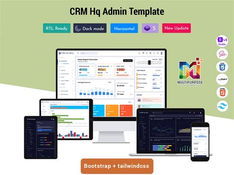 Crmhq Tailwind Css Admin Template Archives Multipurpose Themes