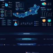 数据可视化组件素材