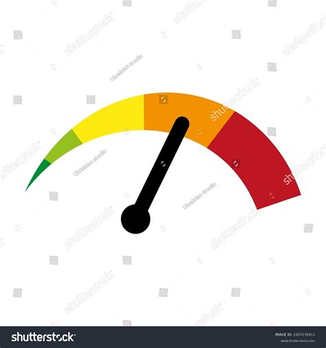 Speed Dial Indicator High Speed Vector Stock Vector Royalty Free 2207276911 Shutterstock