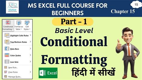 microsoft excel tutorial beginners to advanced conditional formatting