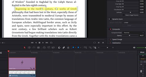 davinci resolve highlight text effect easiest method