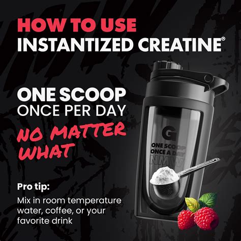 Instantized Creatine Sour Raspberry Gains In Bulk