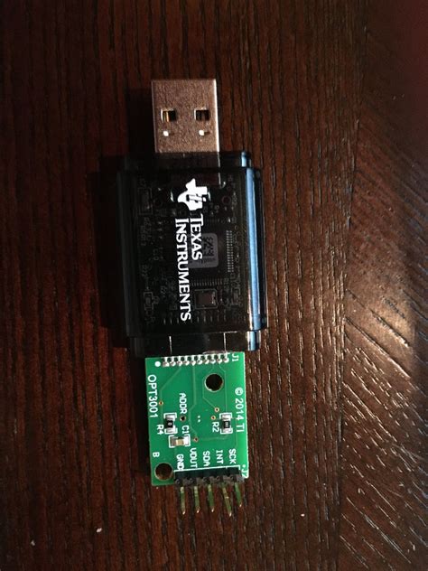 Texas Instruments Opt3001evm Sensor Development Kit Specification And Features