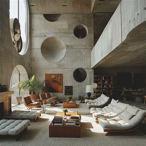 20 Intriguing And Bold Brutalist Interior Design Inspirations • 333 Images • [artfacade] In
