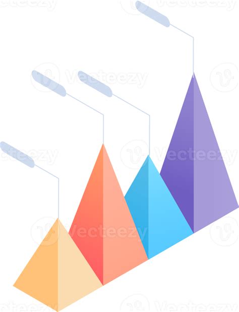 Infographics Isometric Elements PNG