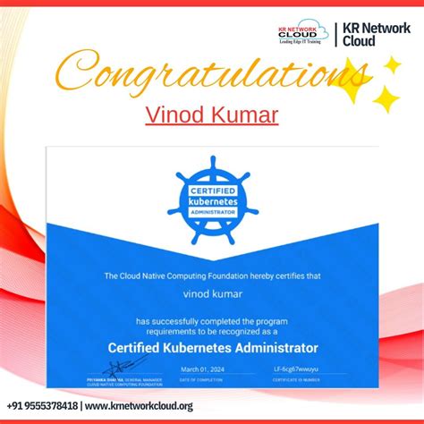 Kr Network Cloud Technologies On Linkedin Cka Kubernetes Docker