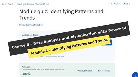 Data Analysis And Visualization With Power Bi Coursera Week 4 Answers
