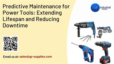 Predictive Maintenance For Power Tools Extending Lifespan And Reducing Downtime Gz Industrial