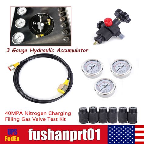 Nitrogen Charge Kit 250bar Nitrogen Charging Kit Hydraulic