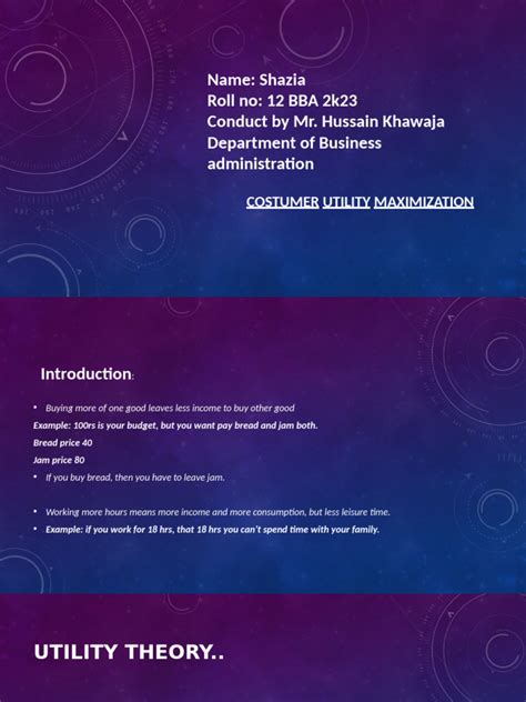 Marginal And Total Utility Through Graph Pdf