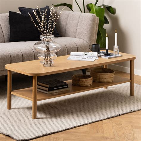 Florence Banbury Oak Rectangular Coffee Table Wilko