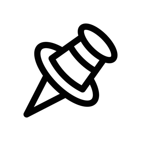 Pin Line Icon Clean And Minimalist Icon For Websites Mobile Apps Presentations And Logos