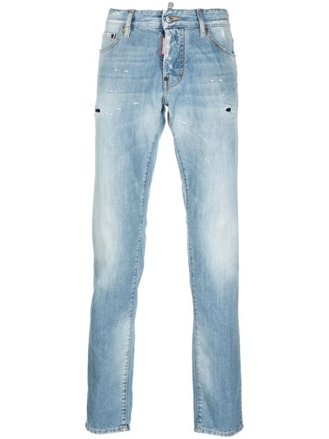 Dsquared2 Low Rise Slim Fit Jeans Farfetch