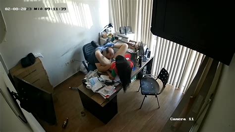 Boss Having Secret Sex With Babe Horny Secretary Girl Caught On IP Camera 17Mins Video