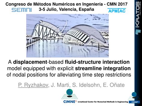 Pdf A Displacement Based Fluid Structure Interaction Model Equipped