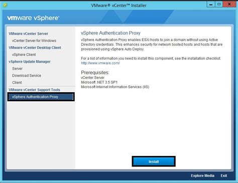 VSphere Basics Part Installing VSphere Authentication Proxy Vcdx