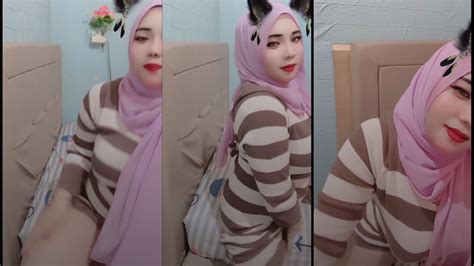 Live Bigo Hijab Cantik Goyang Tipis-Tipis Manja Bikin Nagih! - YouTube