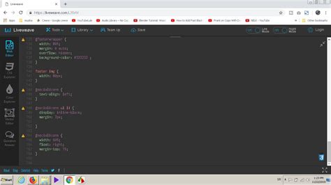 web page layout hand coded from scratch html and css