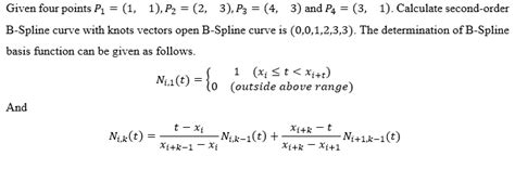 Solved Given Four Points P P P And Chegg