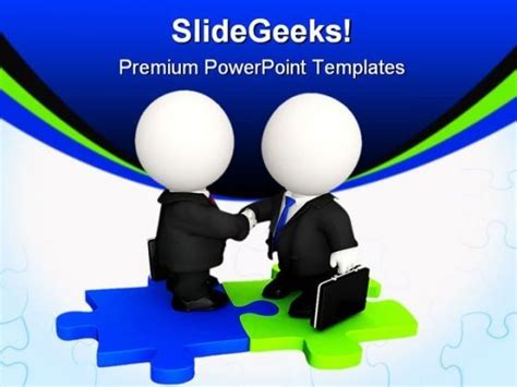 Handshake03 Business Powerpoint Themes And Powerpoint Slides 0411