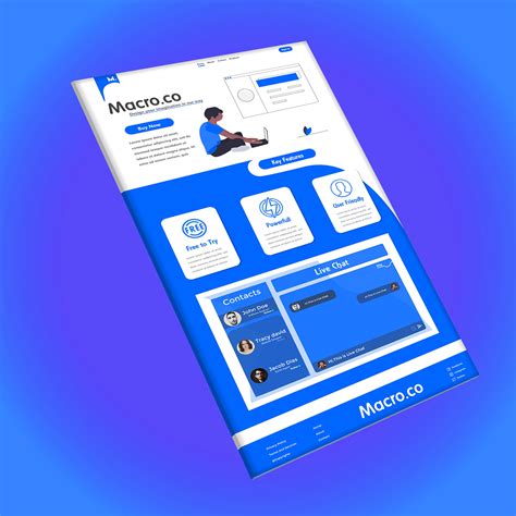 Macro Co Web UI Concept On Behance Macro Co Web UI Concept On Behance