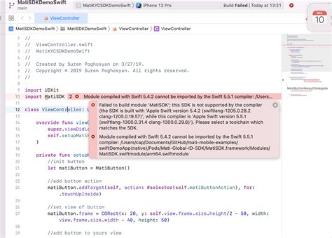Ios Fail On Build Because Of Uikit Stack Overflow