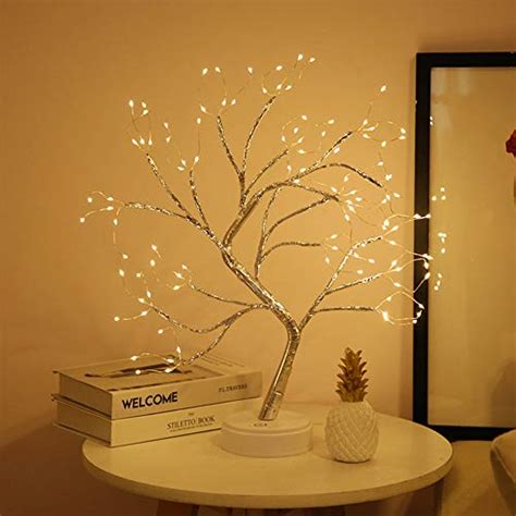 Tabletop Tree Light Tree Copper Wire Tree Lights DIY Artificial Light Tree Lamp Decoration